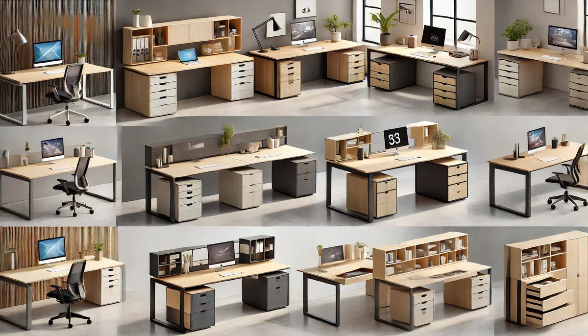 Stylish and Functional Office Table Designs for 2025 – Lunar Furniture