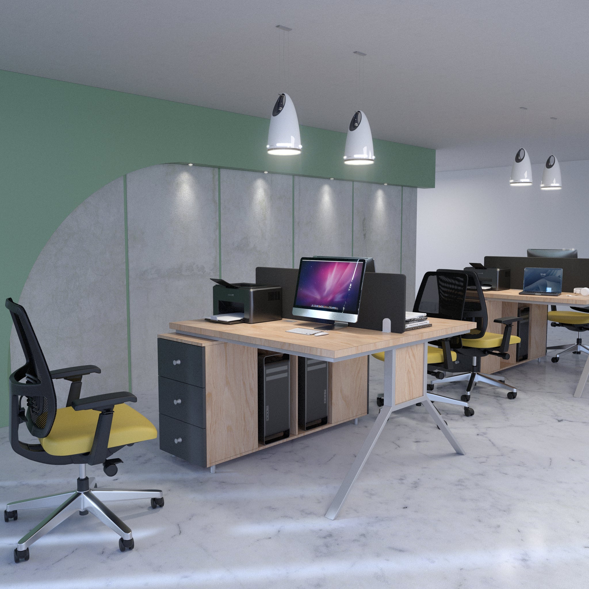 New Workstation Series- Buy Office Workstations in Pakistan – Modern ...