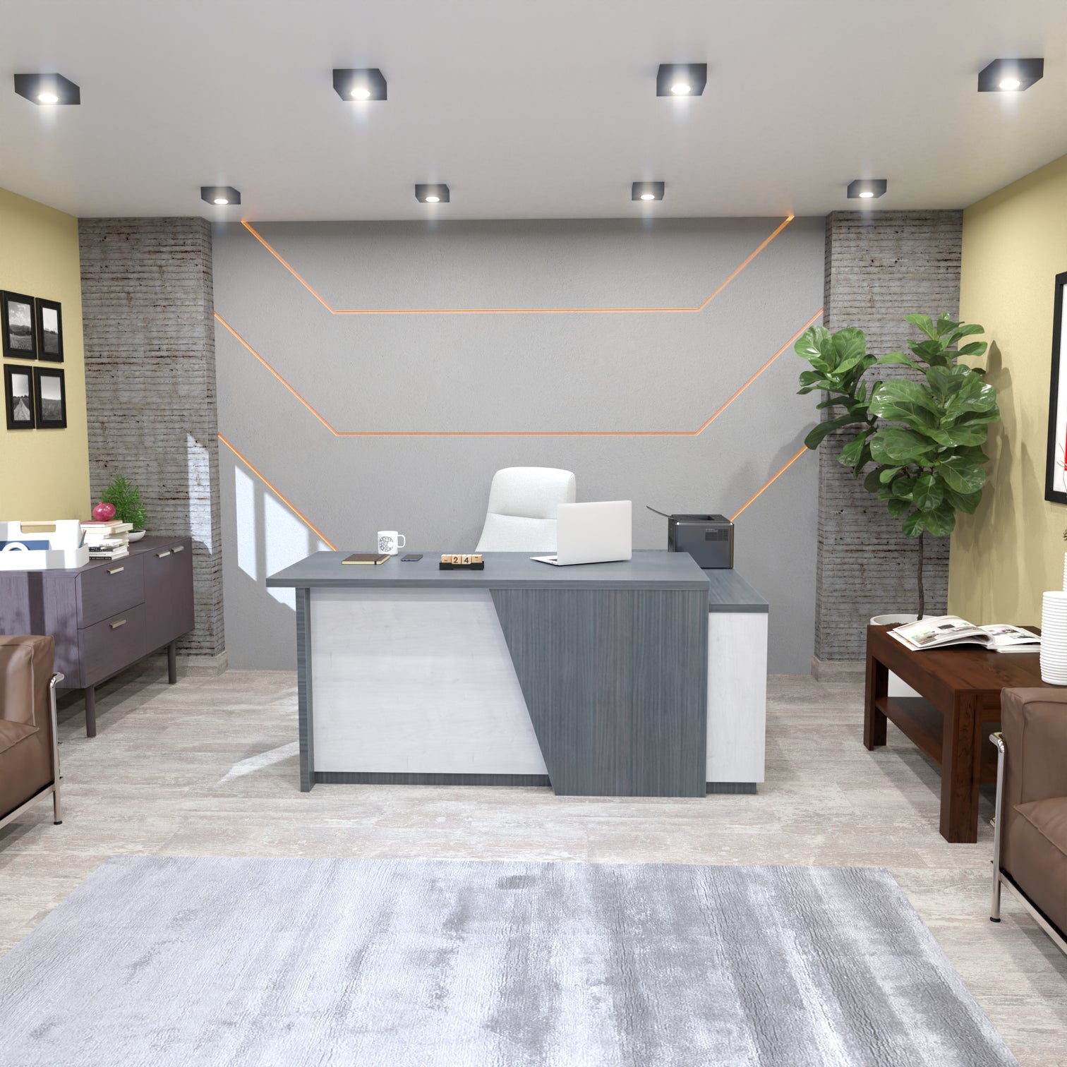 Modern Office Tables and Desks in Pakistan | Lunar Furniture