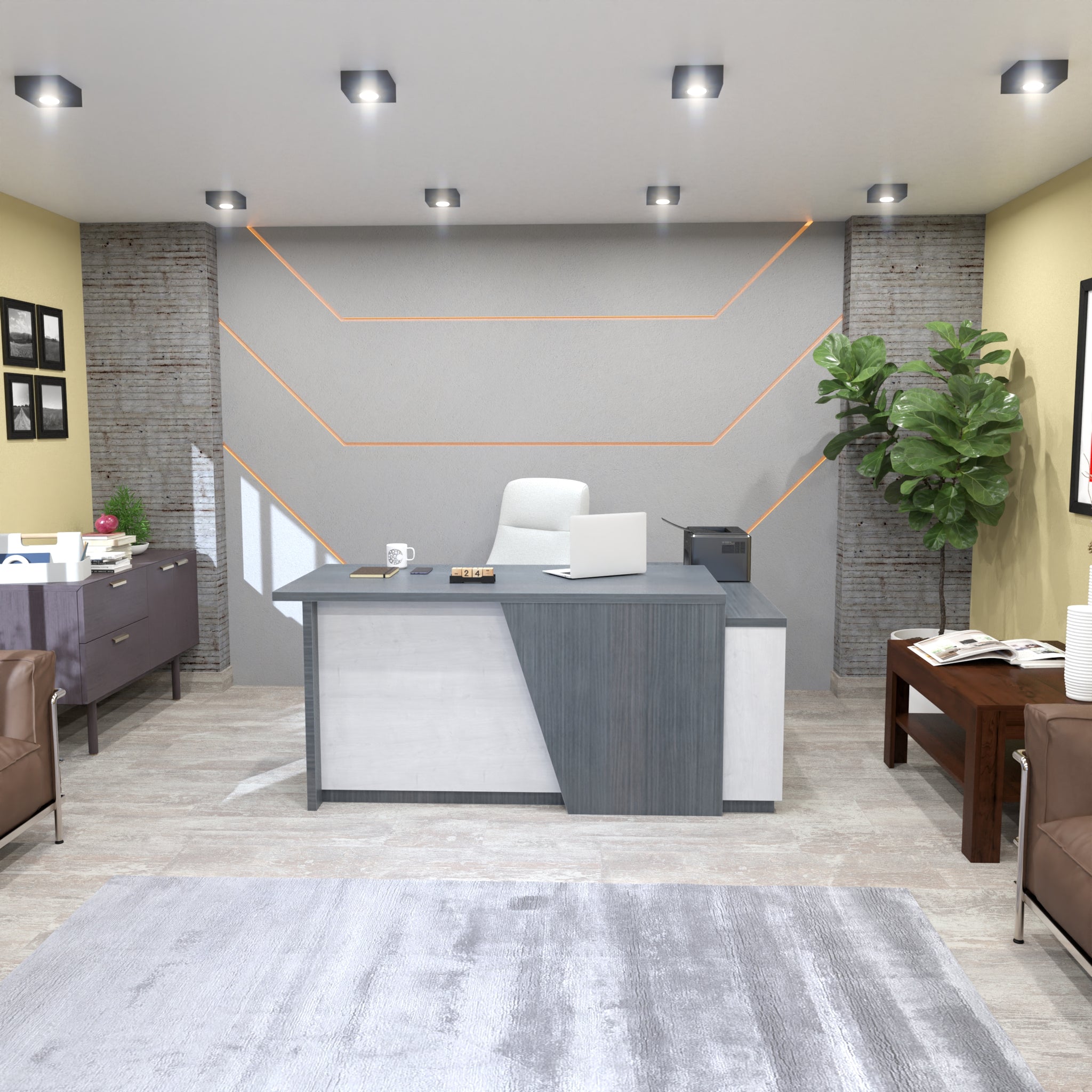 Modern Office Tables and Desks in Pakistan | Lunar Furniture