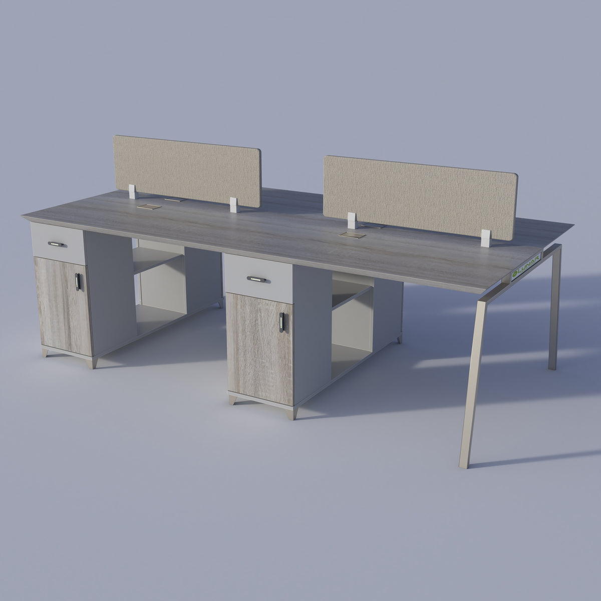 Horizon II Workstation – Lunar Furniture