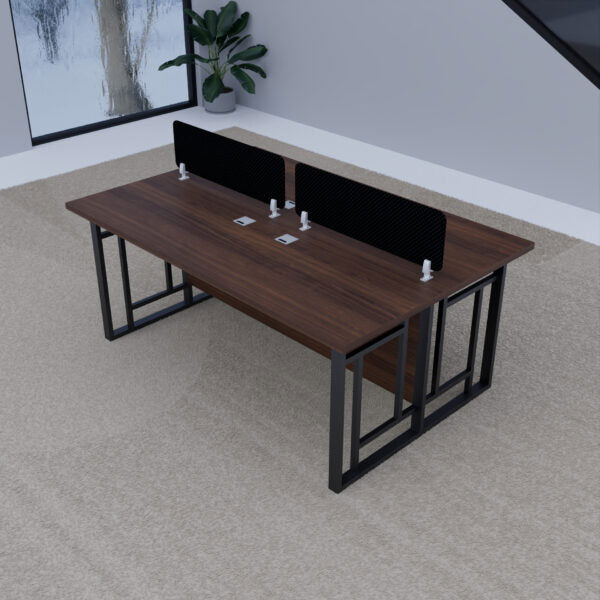 Workstation For 4 Persons – Lunar Furniture