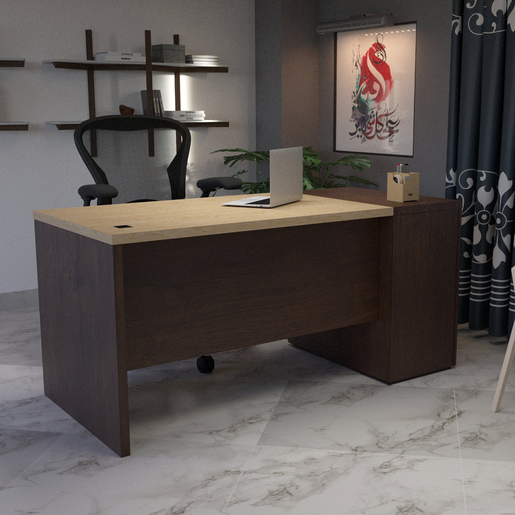 Compact Corner Desk – Lunar Furniture